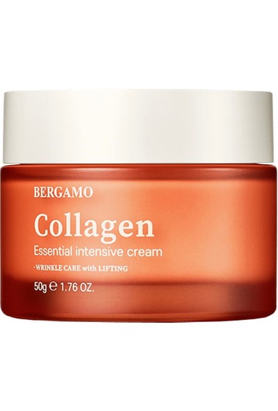 Bergamo Essential Intensive Cream Collagen Kırışıklık Bakımı ve Elastikiyet Bergamo Essential Intensive Cream Collagen Kırışıklık Bakımı ve Elastikiyet