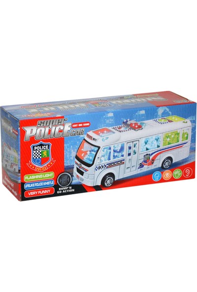 Can Oyuncak 170-1 Can, Sesli Işıklı Süper Polis Otobüsü Can Oyuncak 170-1 Can, Sesli Işıklı Süper Polis Otobüsü