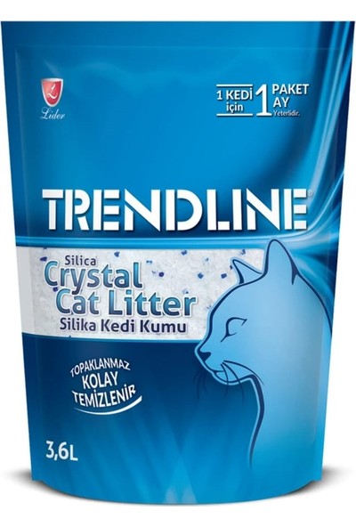 Trendline Silika Kristal Kedi Kumu 3,6 Lt
