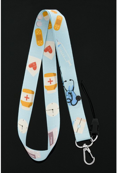 Apptakı Doktor Hemşire Sağlıkçı Yaka Kartı Boyun Askı Ipi Telefon Askı Ipi ASK0135 Apptakı Doktor Hemşire Sağlıkçı Yaka Kartı Boyun Askı Ipi Telefon Askı Ipi ASK0135