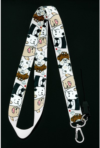 Apptakı Kafadar Ayılar Yaka Kartı Boyun Askı Ipi Telefon Askı Ipi ASK0144 Apptakı Kafadar Ayılar Yaka Kartı Boyun Askı Ipi Telefon Askı Ipi ASK0144