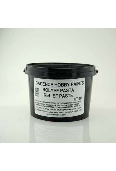 Cadence Klasik Rölyef Pasta 3 kg