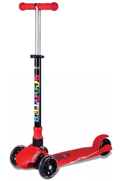 Babyhope JY-H01 Power Işıklı Scooter Kırmızı