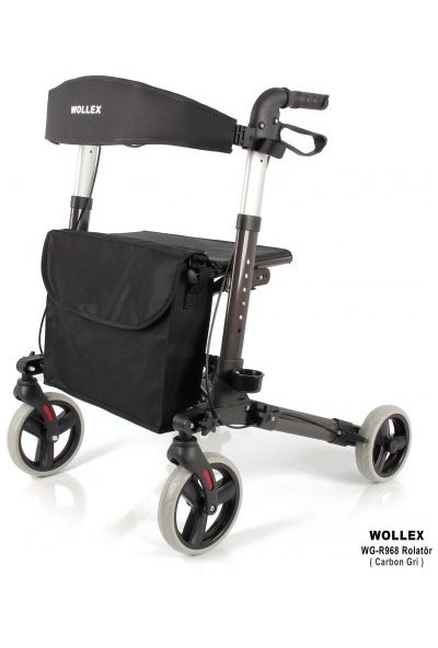 Wollex WG-R968 Alüminyum Tekerlekli Rolatör Wollex WG-R968 Alüminyum Tekerlekli Rolatör