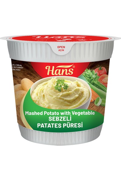 Hans Sebzeli Patates Püresi 5 'li Hans Sebzeli Patates Püresi 5 'li