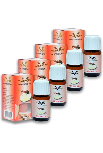 Valensey Karınca Yumurtası Yağı 20 ml x 4 Adet Valensey Karınca Yumurtası Yağı 20 ml x 4 Adet