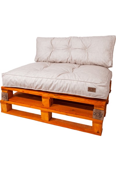 Rosse Iç ve Dış Mekan Palet Minderi ve Yastık Seti Takımı