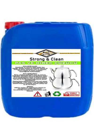 Strong&Clean Pas ve Kireç Çözücü 20 kg