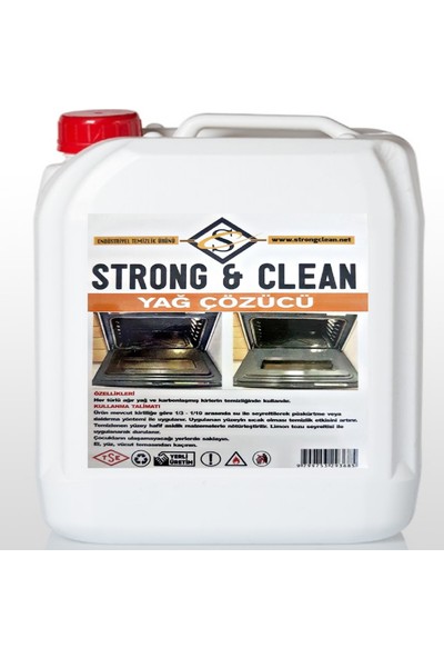 Strong&Clean Yağ Çözücü 5 kg