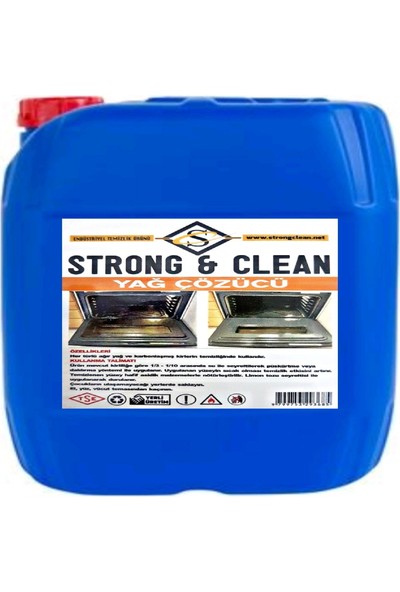 Strong&Clean Yağ Çözücü 20 kg