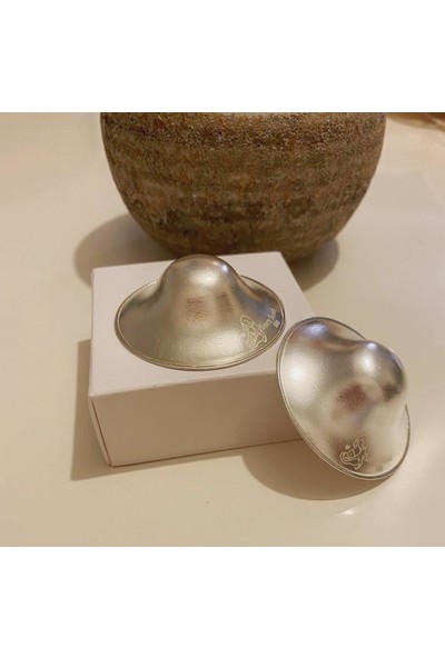 Silver Natural Silver 999 Ayar Gümüş Göğüs Ucu Koruyucu Kapak