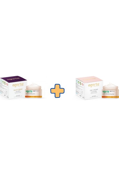 Agarta Doğal Yaşlanma Karşıtı Antı Agıng Gece Bakım Kremi 50 ml + Gündüz Bakım Kremi 50 ml Agarta Doğal Yaşlanma Karşıtı Antı Agıng Gece Bakım Kremi 50 ml + Gündüz Bakım Kremi 50 ml