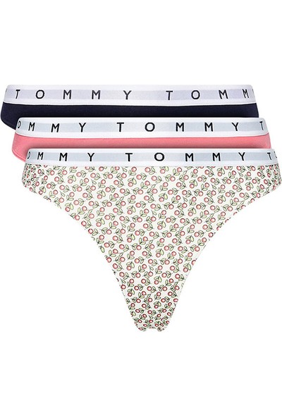 Tommy Hilfiger Kadın 3 Lü Iç Çamaşırı UW0UW02521-0VU