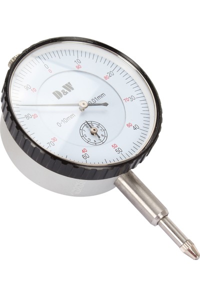 Dw Komparatör Kulaklı Tek Saat 0-10MM DW4KSKL Dw Komparatör Kulaklı Tek Saat 0-10MM DW4KSKL