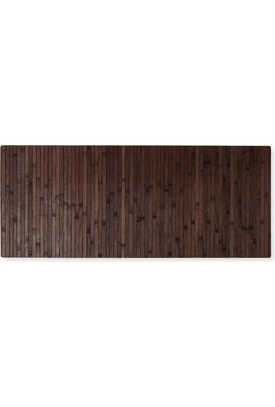 Lorin Bambu Kaymaz Tabanlı Katlanır Paspas Koyu Kahve 50X120 cm Lorin Bambu Kaymaz Tabanlı Katlanır Paspas Koyu Kahve 50X120 cm