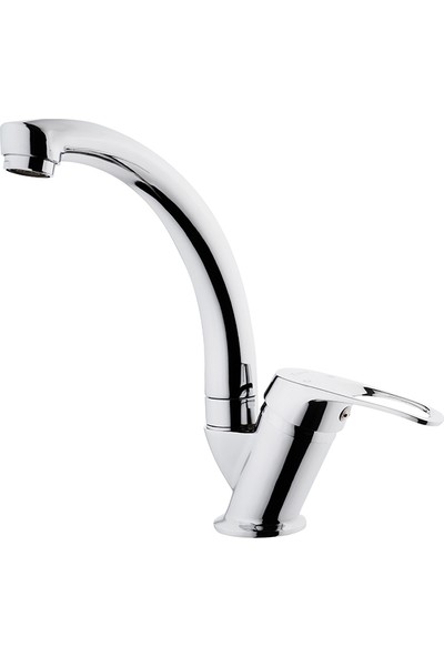 Kare Miracle Mix Kuğu Lavabo Bataryası