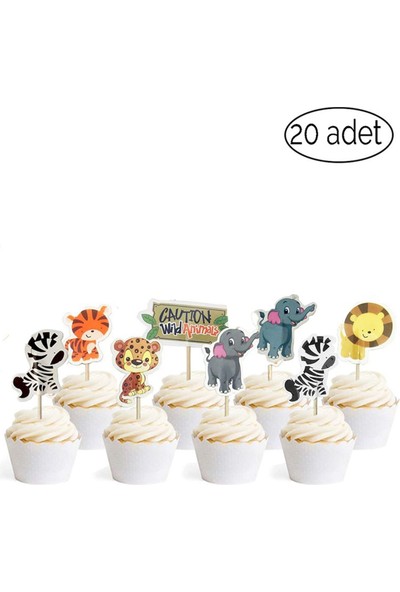 Happyland Sevimli Hayvanlar Safari Temalı Kürdan 20 Li Happyland Sevimli Hayvanlar Safari Temalı Kürdan 20 Li