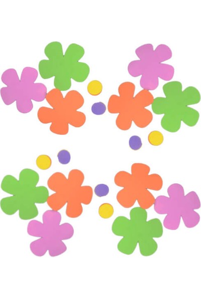 Temel Papatya Desenli Yapışkanlı Eva MY-006