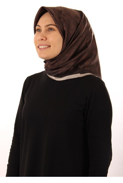 Levidor Kahve Levidor 2214 Twill Ipek Eşarp - 02