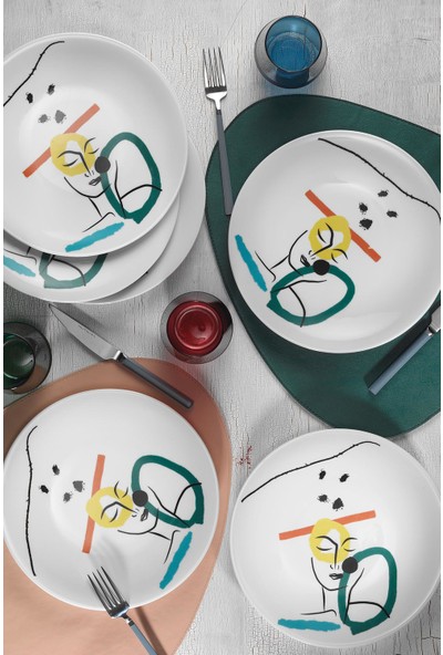 Kütahya Porselen Zeugma 6'lı Servis Takımı 885931