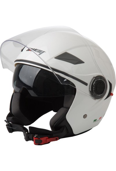 Sway Motosiklet Kaskı Sway Yarım Sw702B Beyaz M Sway Motosiklet Kaskı Sway Yarım Sw702B Beyaz M