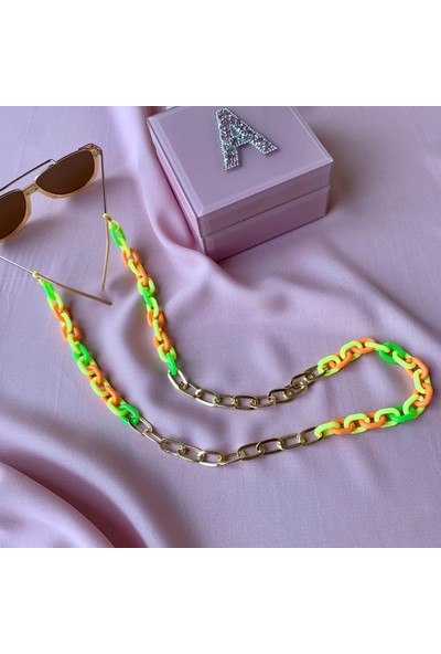 Ayça Kılıç Design Renkli&gold Gözlük Askısı Ayça Kılıç Design Renkli&gold Gözlük Askısı