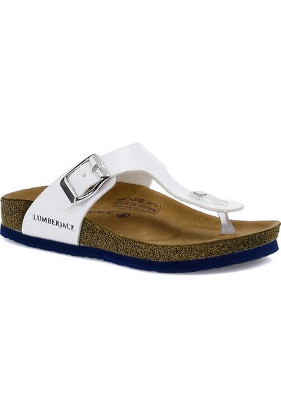 Lumberjack Bıte Jr 1fx Beyaz Kız Çocuk Terlik