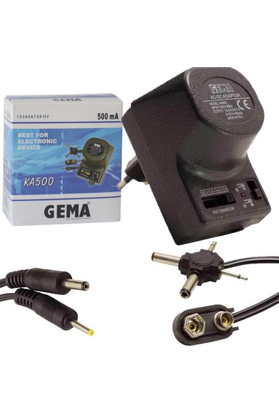 Angel Of Life Technomax PT-500 1.5 Volt -12 Volt 500 Ma Kademeli Adaptör Angel Of Life Technomax PT-500 1.5 Volt -12 Volt 500 Ma Kademeli Adaptör