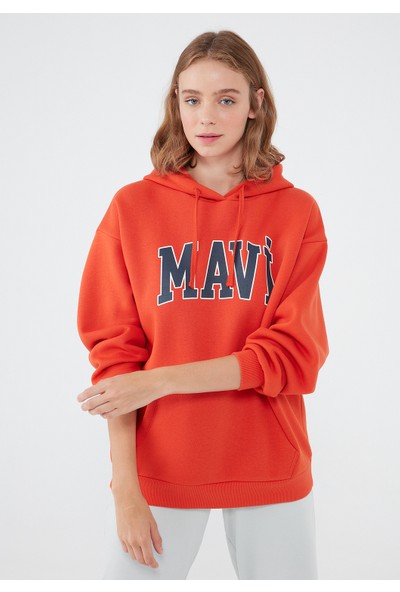 Mavi Turuncu Sweatshirt