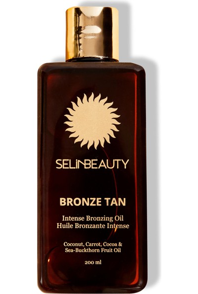 Selin Beauty Bronzlaştırıcı Yağ - Bronze Tan Intense Bronzing Oil 200 ml Selin Beauty Bronzlaştırıcı Yağ - Bronze Tan Intense Bronzing Oil 200 ml
