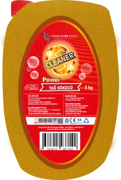 Bycleaner Ağır Kir ve Yağ Çözücü 5 kg