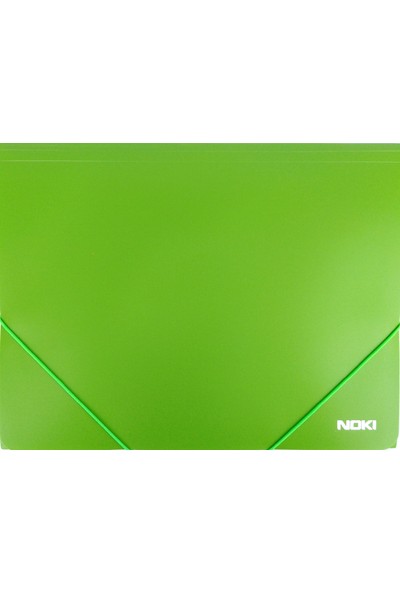 Noki A4 Lastikli Dosya Yeşil