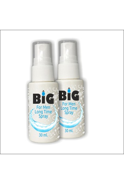 Big 2 Adet Big For Men Long Time Sprey