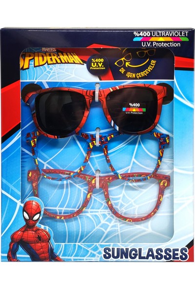 Spiderman Güneş Gözlüğü Tak-Çıkar Tak 1