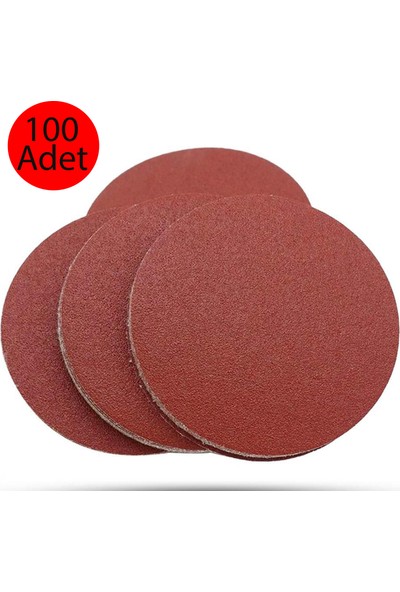 Master Cırt Zımpara Spiral Avuç Taşlama 115 mm (Karma Set) 100 Adet