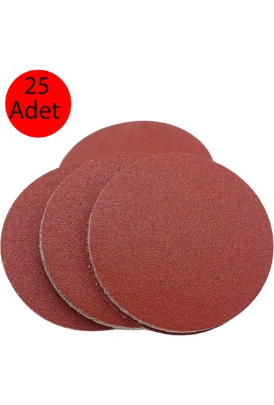 Master Cırt Zımpara Spiral Avuç Taşlama 115 mm (Karma Set) 25 Adet