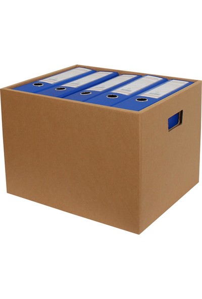 Kolici 41x34x29,5cm Klasör Arşiv Kolisi -Kraft 1'li Kolici 41x34x29,5cm Klasör Arşiv Kolisi -Kraft 1'li