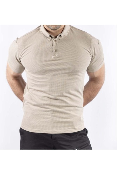 VAV Wear Outdoor Günlük Polo Yaka Lakost Erkek Kısa Kollu T-Shirt Pamuklu Yazlık TLAC01 VAV Wear Outdoor Günlük Polo Yaka Lakost Erkek Kısa Kollu T-Shirt Pamuklu Yazlık TLAC01