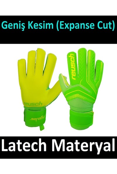 Reusch Serathor Profesyonel Kaleci Eldiveni Maximum Kavrayış ve Darbe Emici Koruma, Optimum Hava Akışı Reusch Serathor Profesyonel Kaleci Eldiveni Maximum Kavrayış ve Darbe Emici Koruma, Optimum Hava Akışı