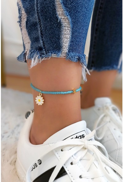 ÇLK Accessories Krsital Boncuk Papatya Figür HALHALTRHALHAL4088 B31503