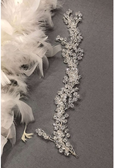 Hayalperest Boncuk Şeffaf Kristal Boncuk Saç Aksesuarı Hayalperest Boncuk Şeffaf Kristal Boncuk Saç Aksesuarı