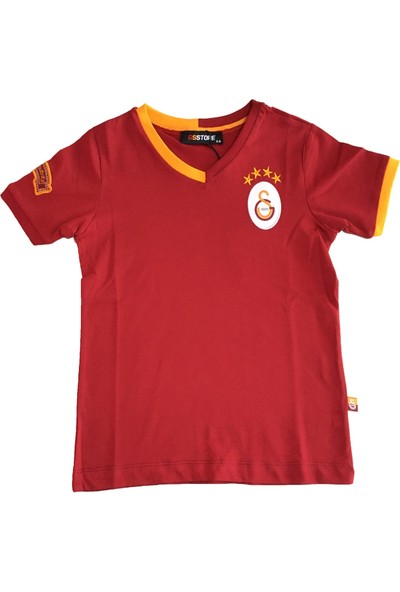 Gsstore Galatasaray Çocuk Lisanslı Armalı Kırmızı Tshirt Gsstore Galatasaray Çocuk Lisanslı Armalı Kırmızı Tshirt
