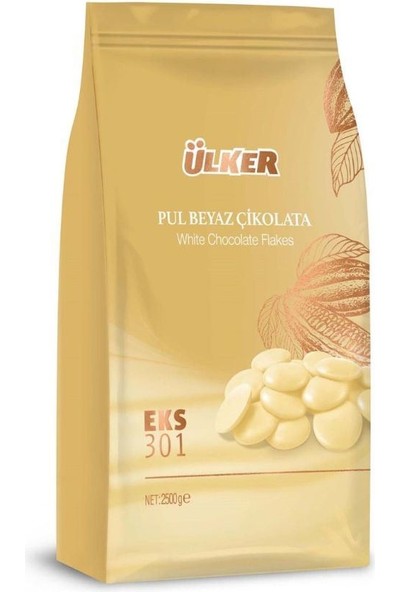 Ülker Pul Fildişi Kuvertür Çikolata Ekstra 2,5 kg Ülker Pul Fildişi Kuvertür Çikolata Ekstra 2,5 kg