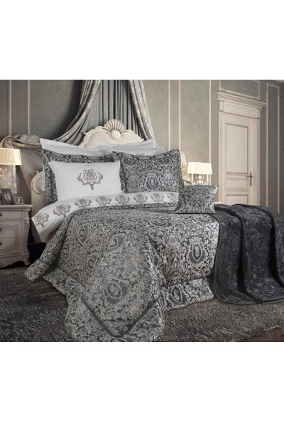 Özdilek - Antique Antrasit 10 Parça Çeyiz Seti Özdilek - Antique Antrasit 10 Parça Çeyiz Seti