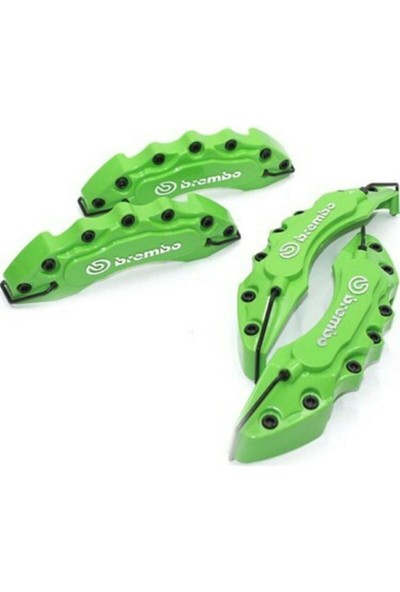Mm Oto Yeşil Kaliper Kapağı 4'lü