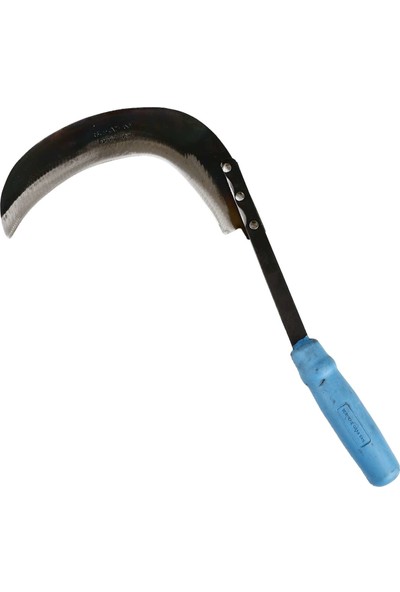 Sürmene Ot / Çayır Orağı El Yapımı Keskin Çim Biçme Orakmavi