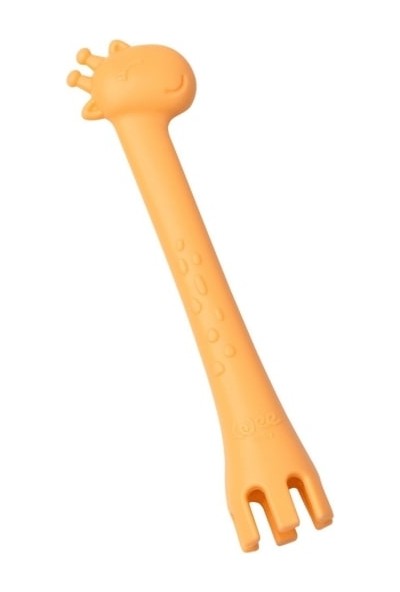 Wee Baby 924 Prime Çatal Kaşık Silikon Turuncu Wee Baby 924 Prime Çatal Kaşık Silikon Turuncu