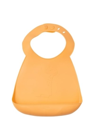 Wee Baby 927 Prime Mama Önlüğü Cepli Silikon Turuncu Wee Baby 927 Prime Mama Önlüğü Cepli Silikon Turuncu