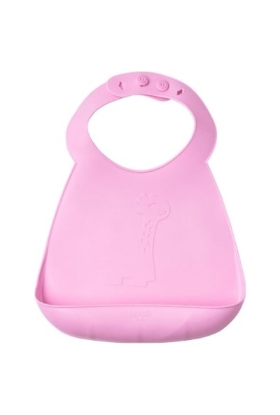 Wee Baby 927 Prime Mama Önlüğü Cepli Silikon Pembe Wee Baby 927 Prime Mama Önlüğü Cepli Silikon Pembe