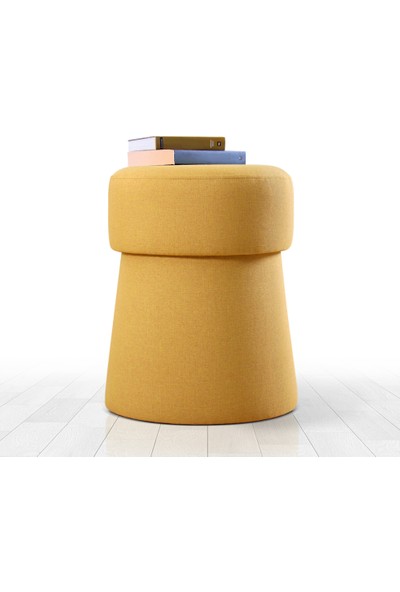 Lorence Home Beans Puf - Hardal Lorence Home Beans Puf - Hardal